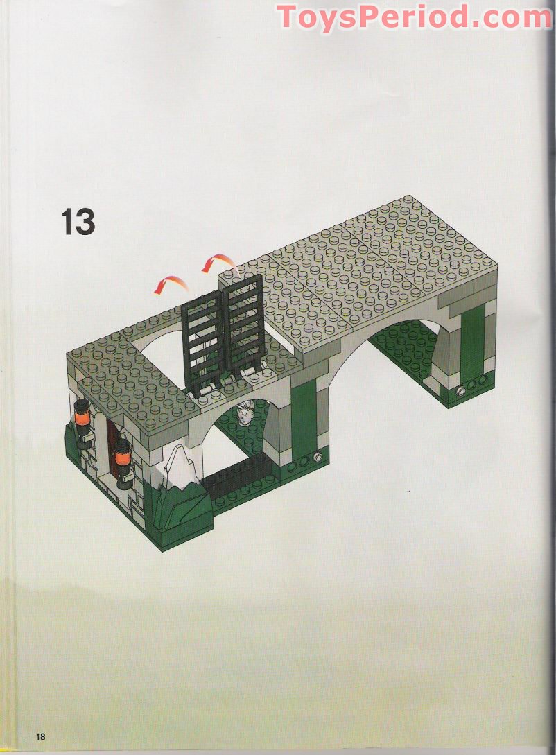 LEGO 8823 Mistlands Tower Instructions and Parts List