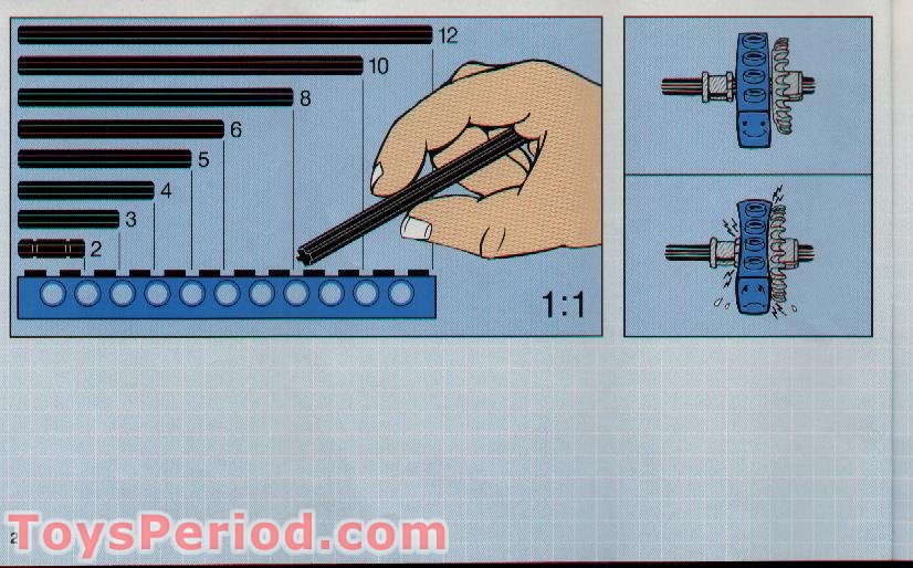 LEGO 8218 Trike Tourer Instructions and Parts List