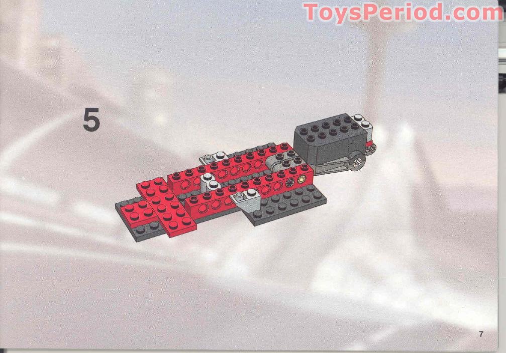 LEGO 8357 Zonic Strike Instructions and Parts List