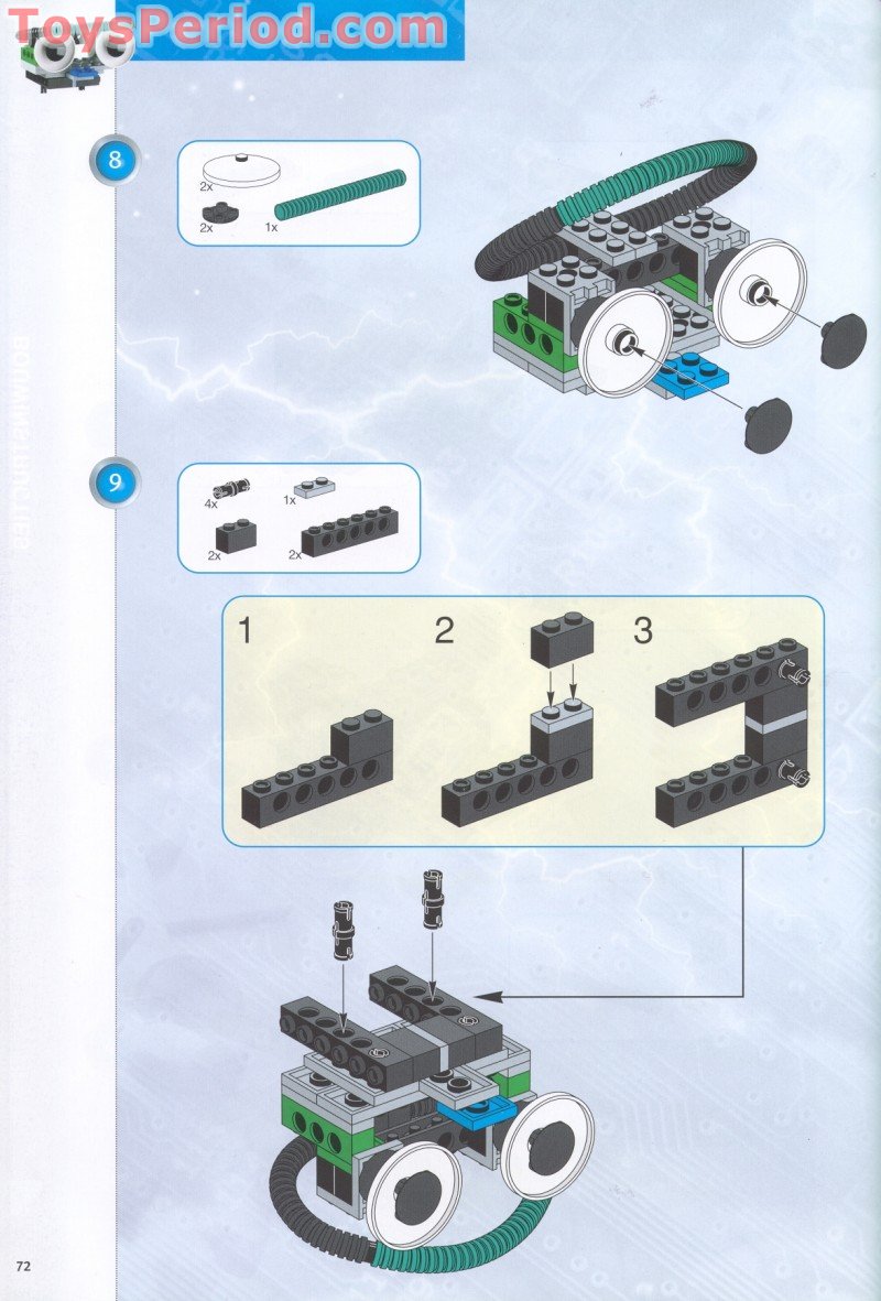 LEGO 9747 Robotics Invention System, Version 1.5 Instructions and Parts ...