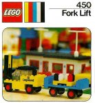 LEGO 450-1 Fork Lift Instructions and Parts List