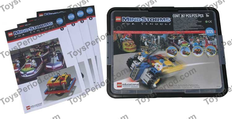 LEGO 9725 Robolab Amusement Park Set Parts List