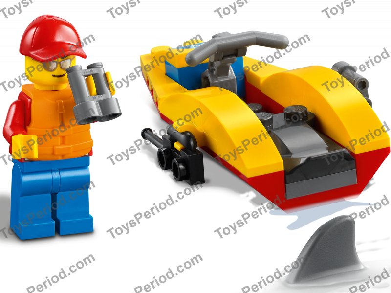 LEGO 60286 Beach Rescue ATV Set Parts List