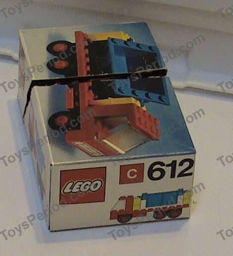 LEGO 612 Tipper Truck Instructions and Parts List