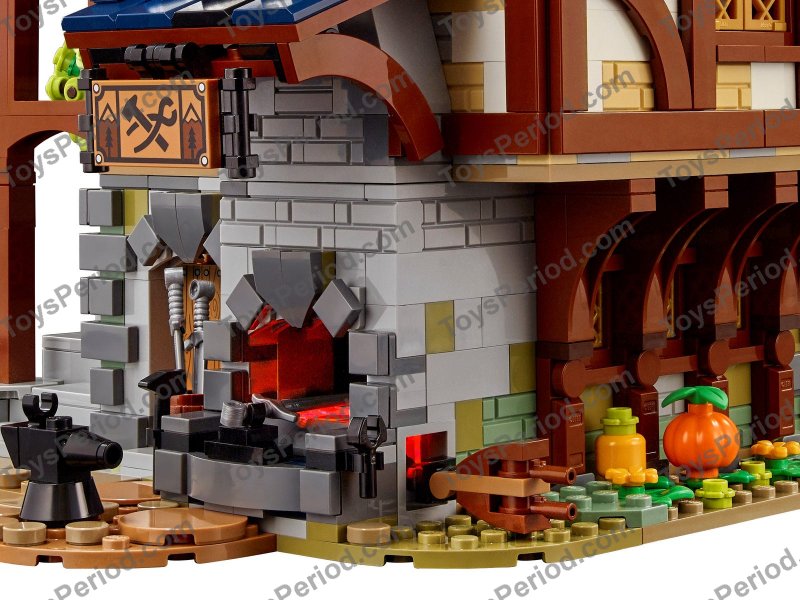 LEGO 21325 Medieval Blacksmith Set Parts Inventory and Instructions ...