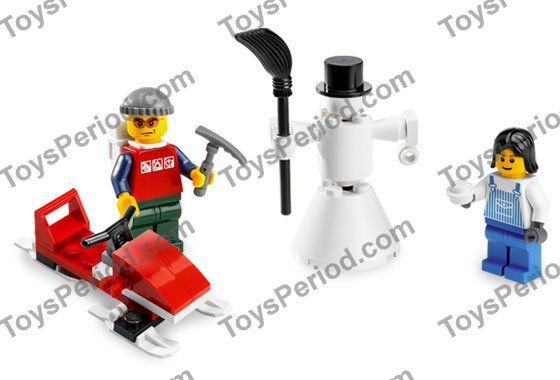 LEGO 7724-1 Advent Calendar 2008, City Set Parts List