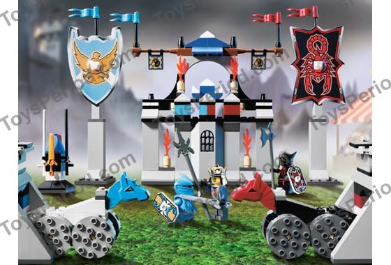 LEGO 8779 The Grand Tournament Instructions and Parts List