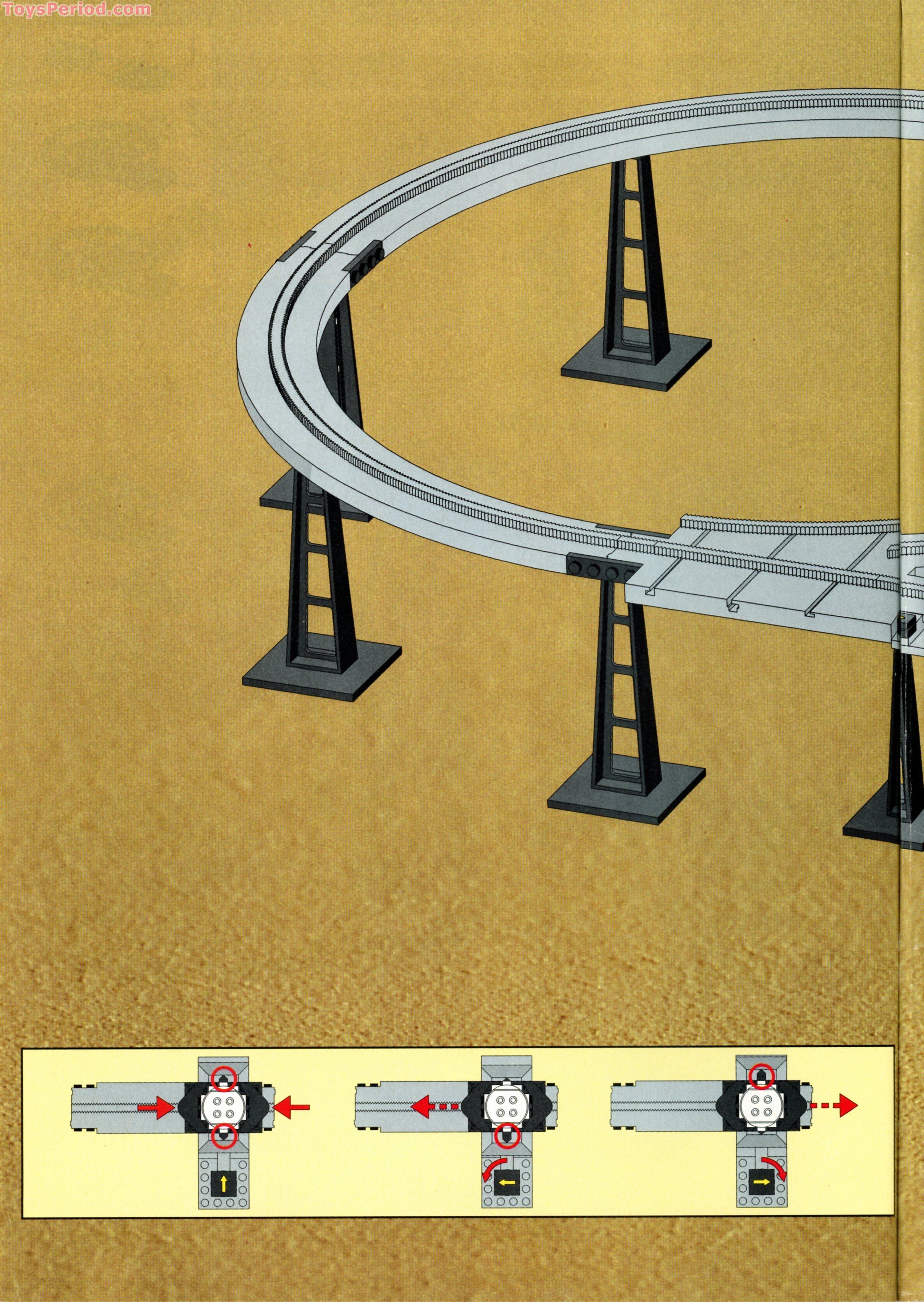 LEGO 6991 Monorail Transport Base Instructions and Parts List