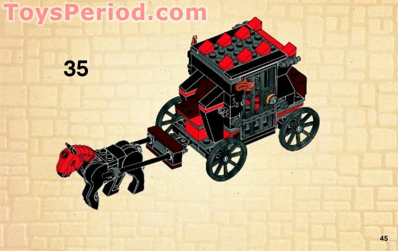 LEGO 70401 Gold Getaway Instructions and Parts List