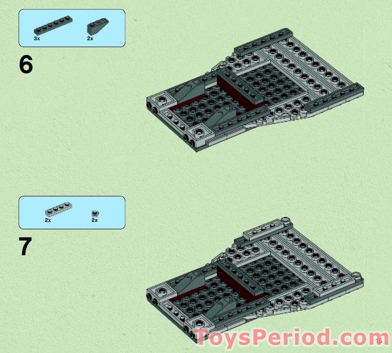 LEGO 75017 Duel on Geonosis Instructions and Parts List