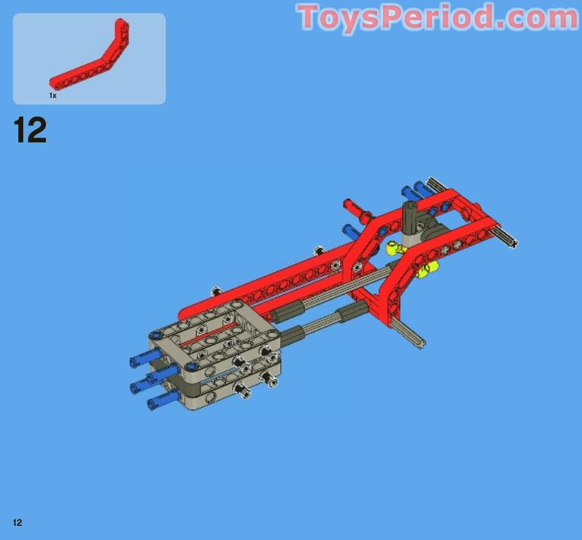 LEGO 8081 Extreme Cruiser Instructions and Parts List