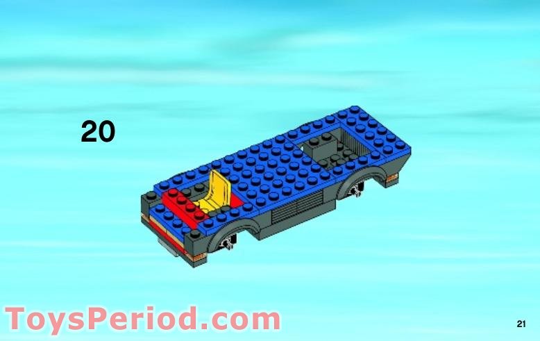 LEGO 4441 Police Dog Van Instructions and Parts List