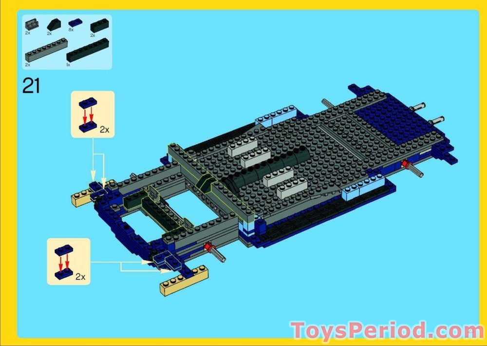 LEGO 10187 Volkswagen Beetle (VW Beetle) Instructions and Parts List