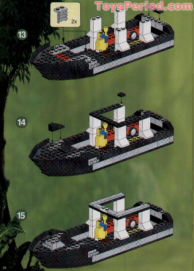 LEGO 5976 River Expedition Instructions and Parts List