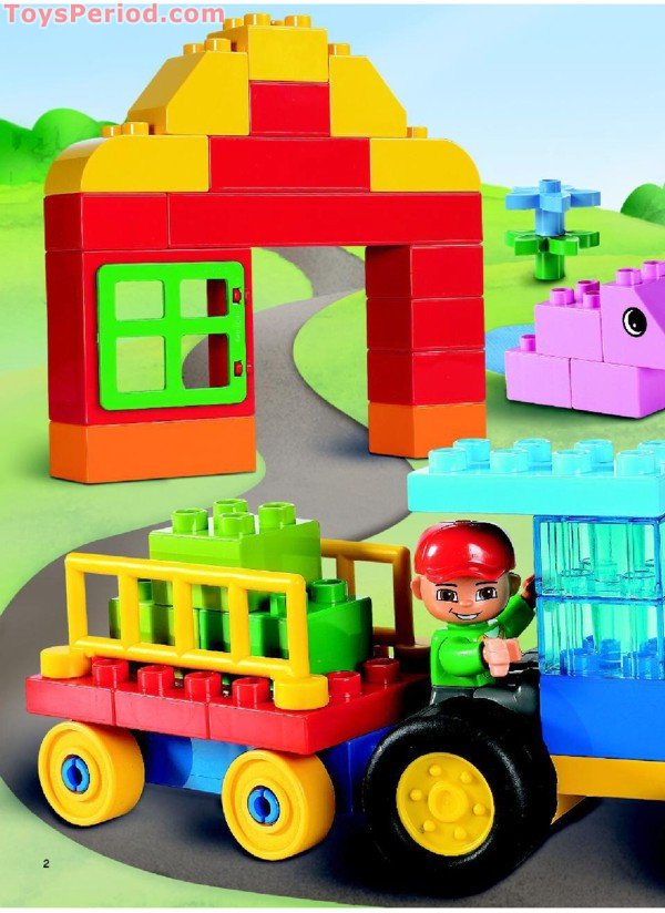 LEGO 5488 Duplo Farm Building Set Instructions and Parts List