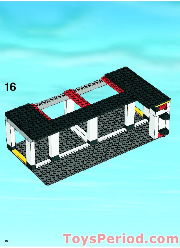 LEGO 7744 Police Headquarters Instructions and Parts List