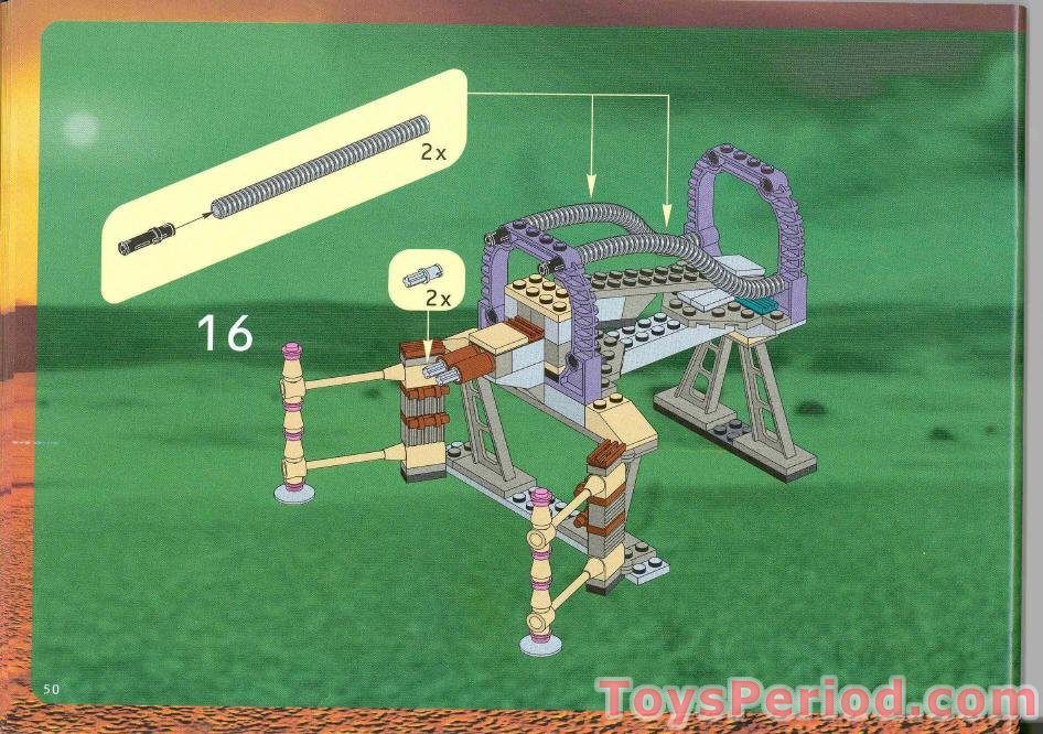 LEGO 7316 Excavation Searcher Instructions and Parts List