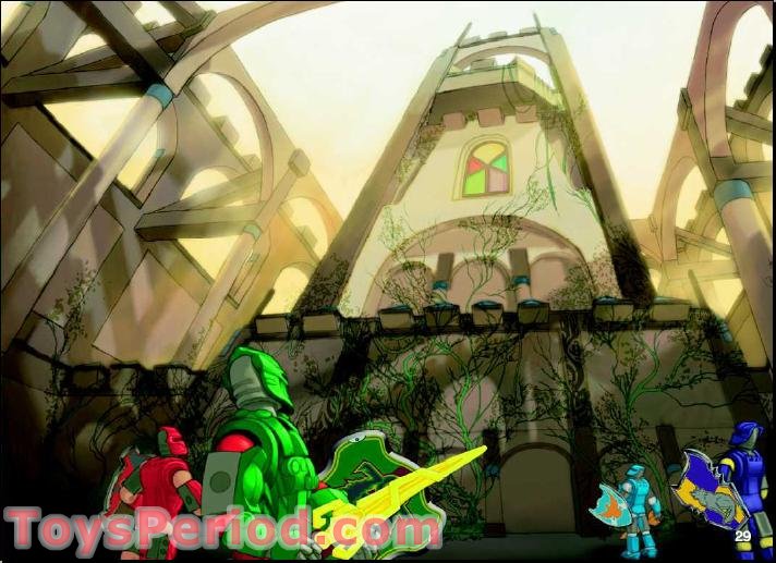 LEGO 8784-1 Rascus (USA Version with 3 Cards) Instructions and Parts List