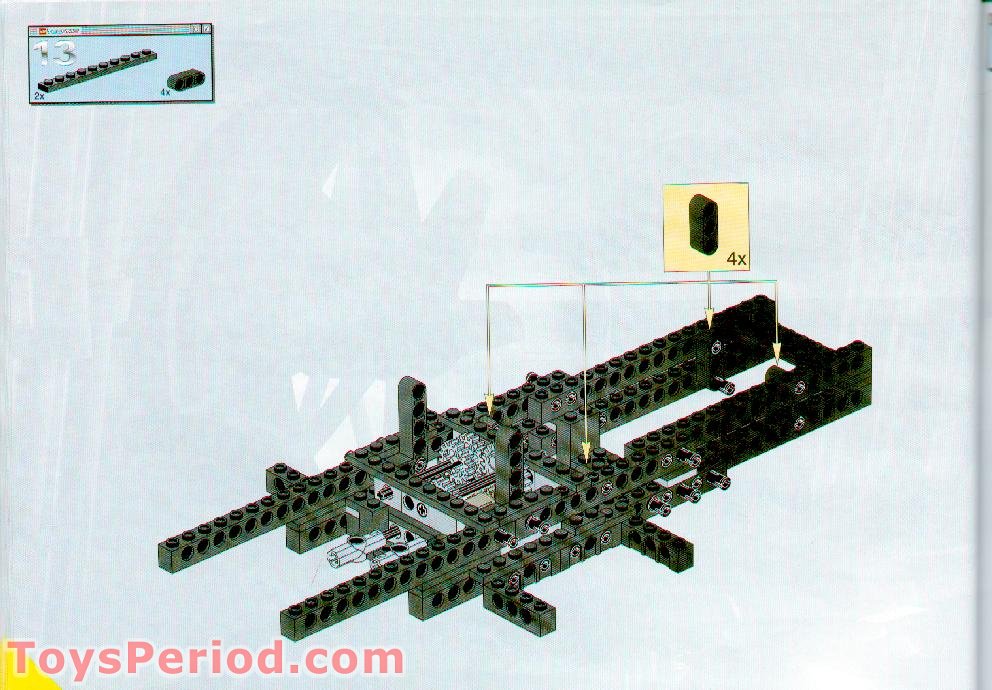 LEGO 8466 4x4 Off Roader Instructions and Parts List