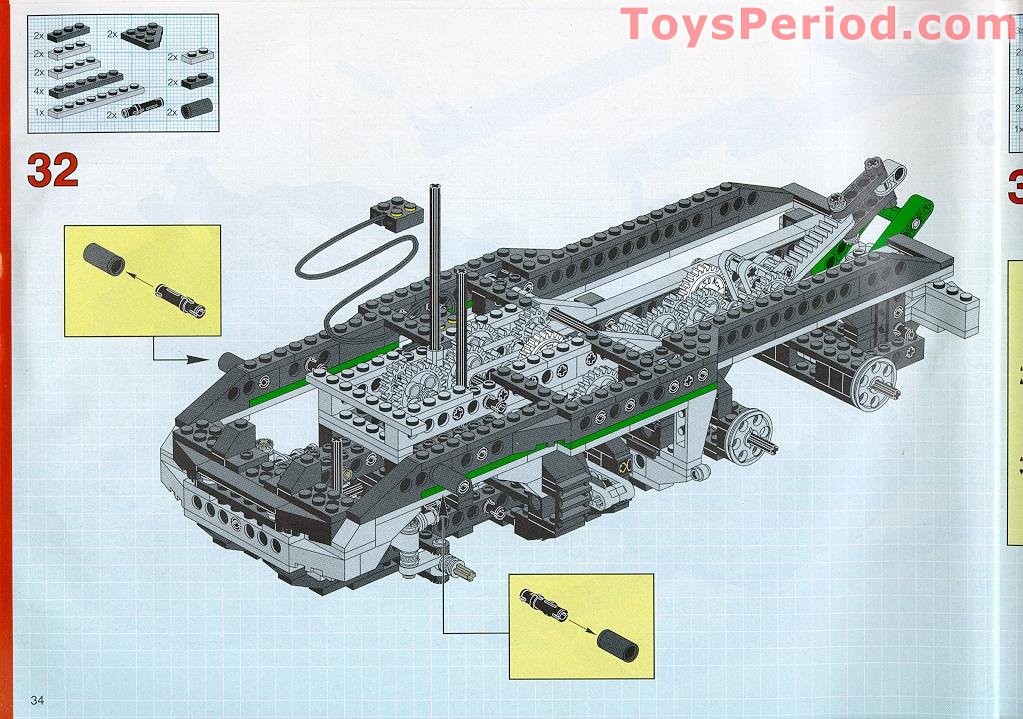 LEGO 8479 Barcode Multi-Set Instructions and Parts List
