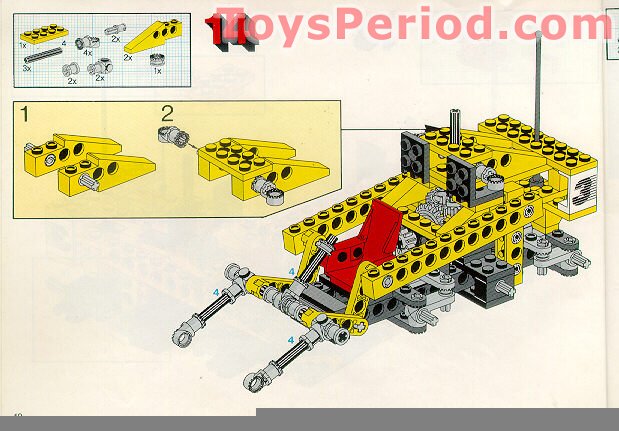LEGO 8830 Rally 6-Wheeler Instructions and Parts List