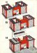 LEGO 6382 Fire Station Instructions and Parts List