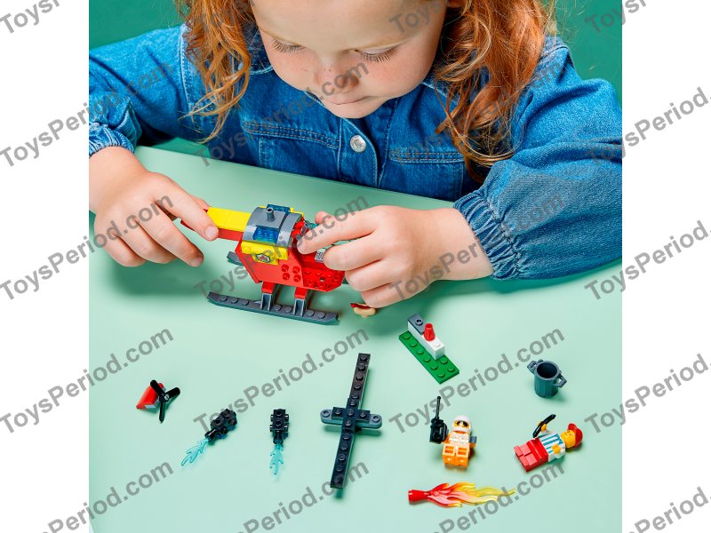 LEGO 60318 Fire Helicopter Set Parts List
