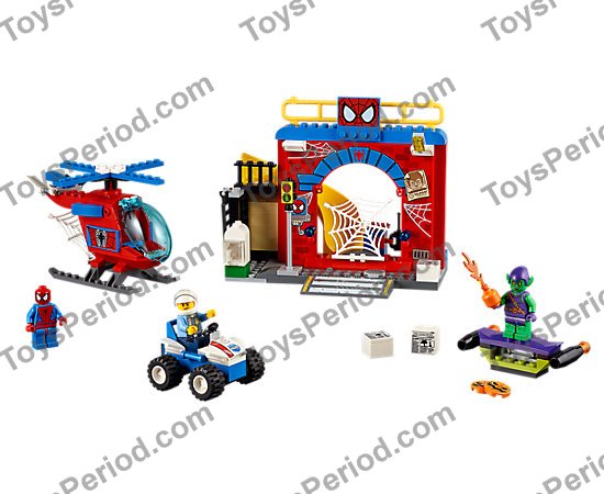 LEGO 10687 Spider-Man Hideout Set Parts List