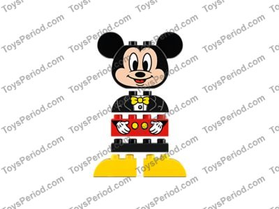 LEGO 10898 My First Mickey Build Set Parts List