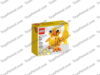 LEGO 40202 Easter Chick Set Parts List