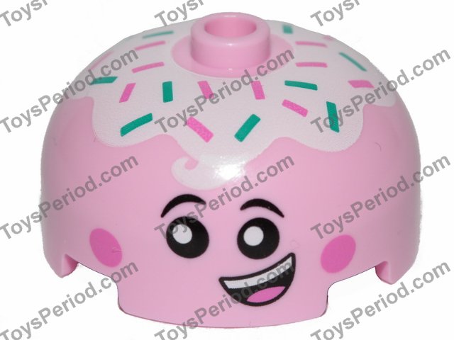 LEGO Sets with Part 49308pb001 Brick, Round 3 x 3 x 1 1/3 Dome Top ...