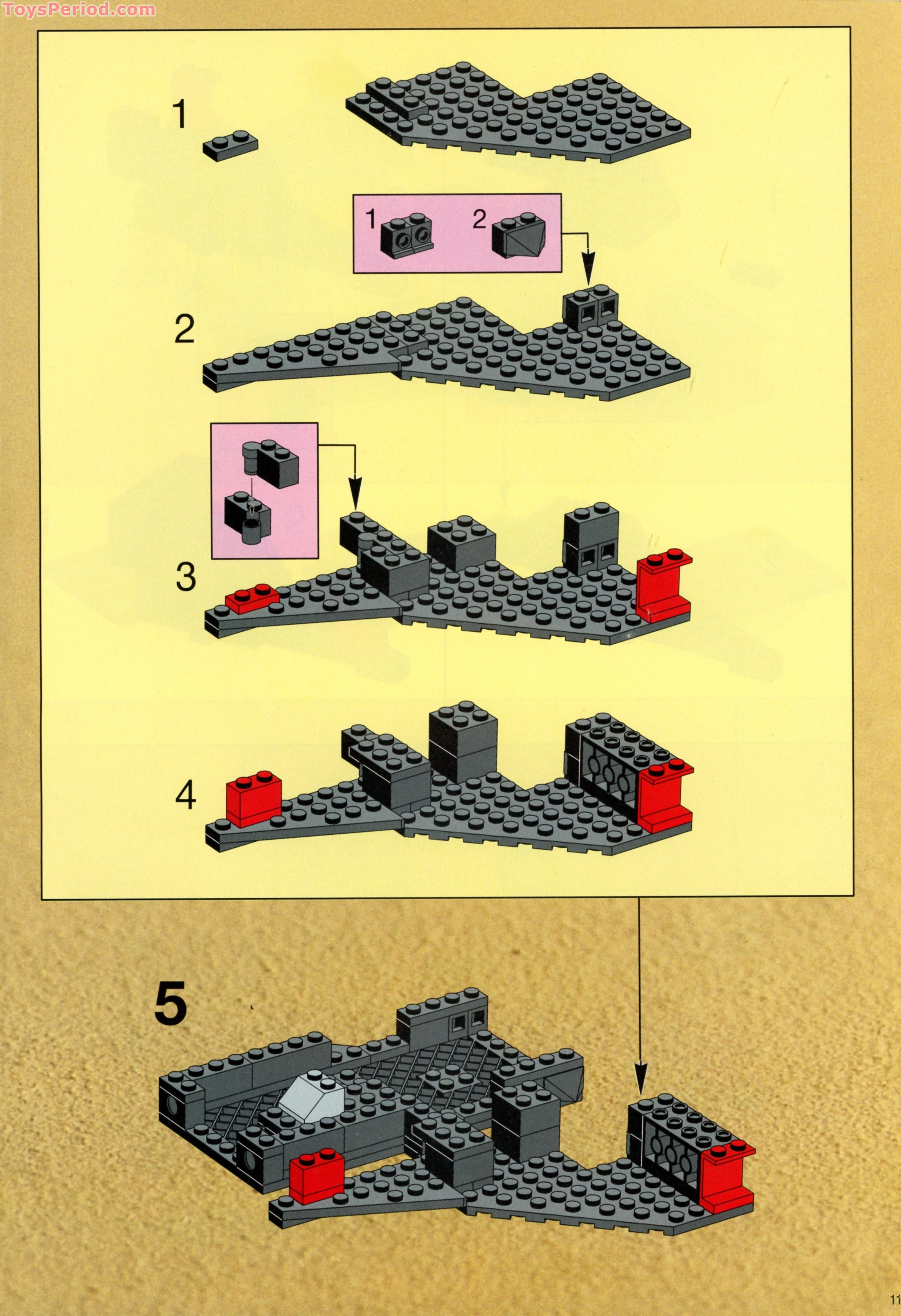 LEGO 6984 Galactic Mediator Instructions and Parts List