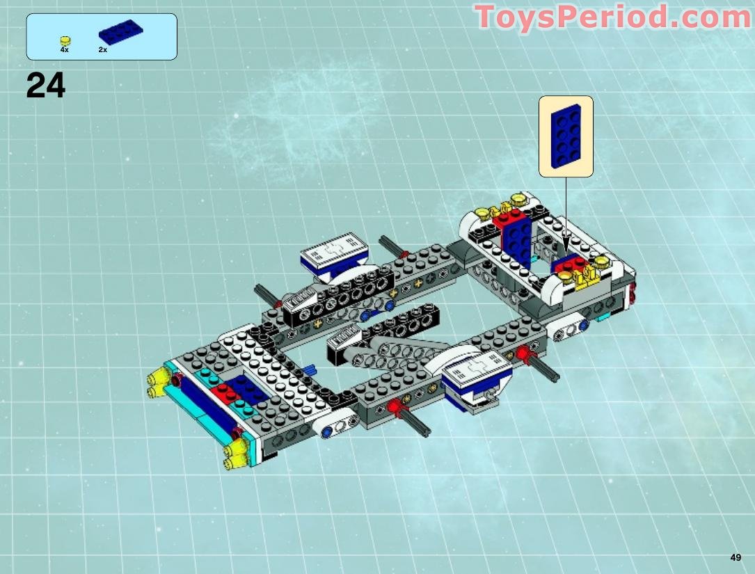 LEGO 70709 Galactic Titan Instructions and Parts List