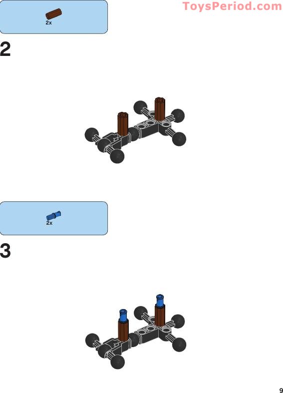 LEGO 44006 Breez Instructions and Parts List