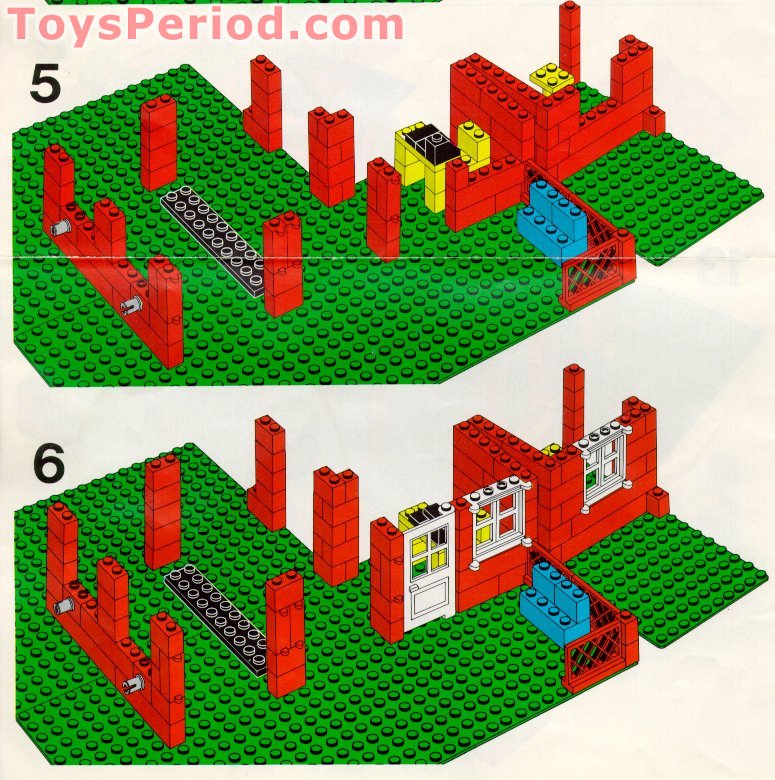 LEGO 590 Engine Co Number 9 Instructions and Parts List
