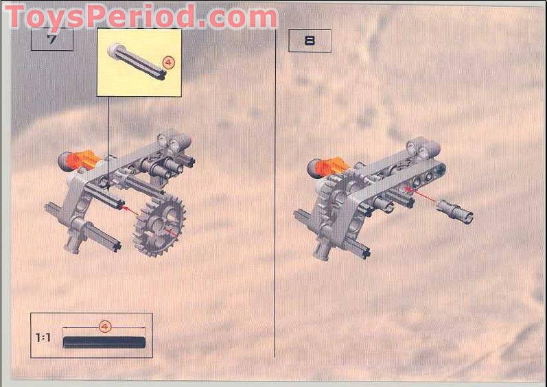 LEGO 10023 Bionicle Master Builder Set Instructions and Parts List