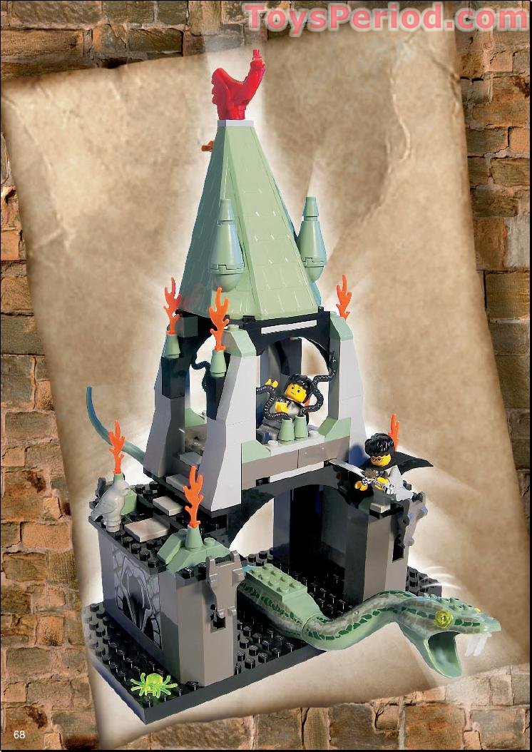 LEGO 4730 Chamber of Secrets Instructions and Parts List