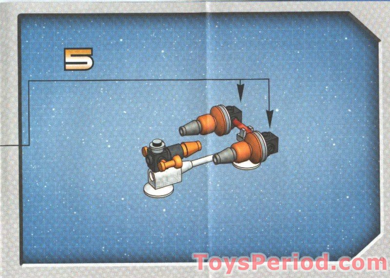 LEGO 4485 Mini Sebulba's Podracer and Anakin's Podracer Instructions ...