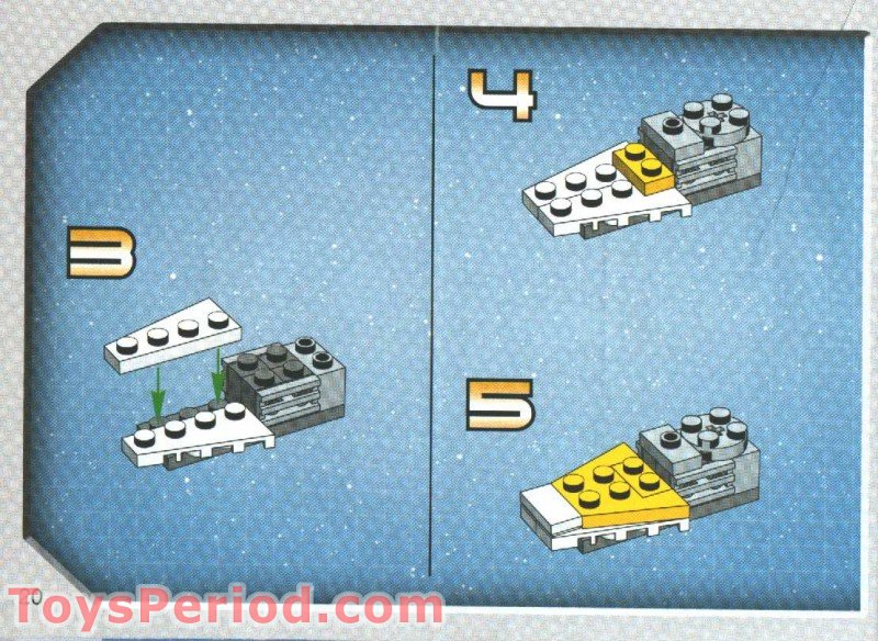 LEGO 4489 Mini AT-AT Instructions and Parts List