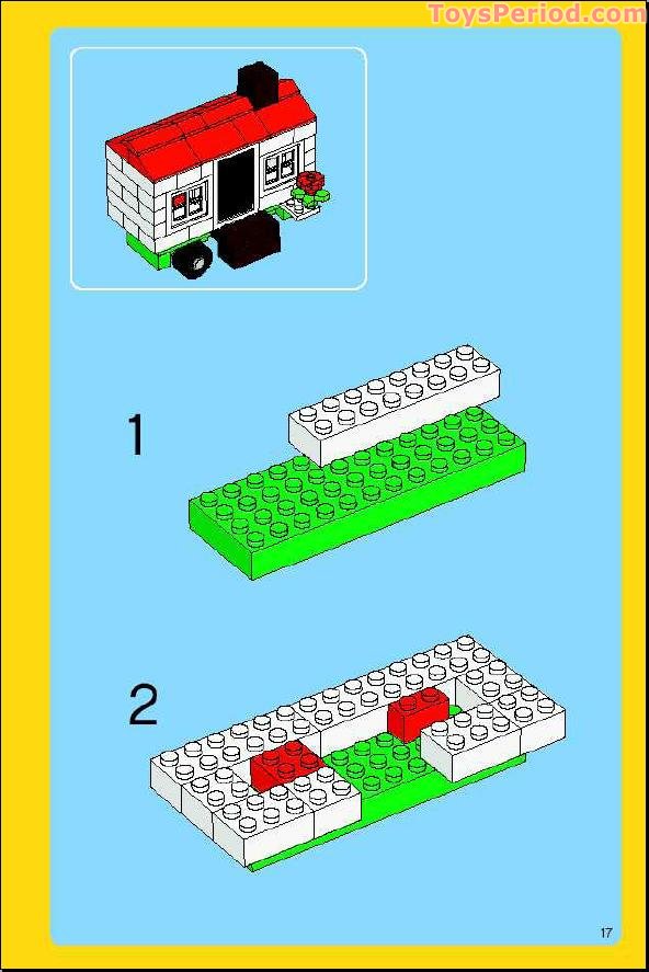 LEGO 5482 Ultimate House Building Set Instructions and Parts List