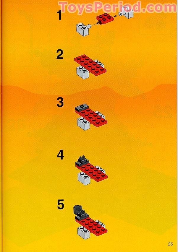 LEGO 6046 Hemlock Stronghold Instructions and Parts List