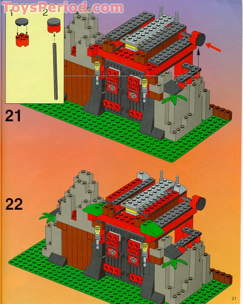 LEGO 6088 Robber's Retreat Instructions and Parts List