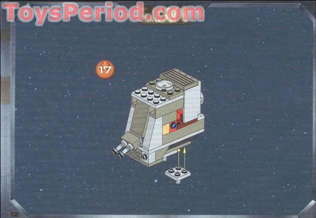 LEGO 7127 Imperial AT-ST Instructions and Parts List