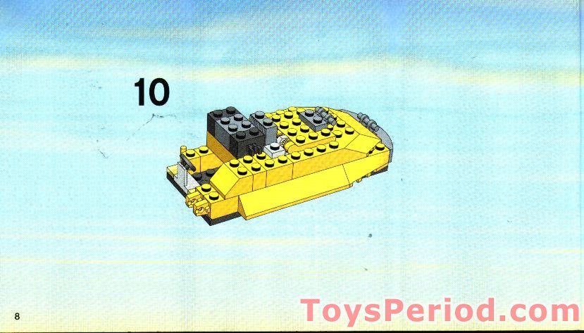 LEGO 7248 Digger Instructions and Parts List