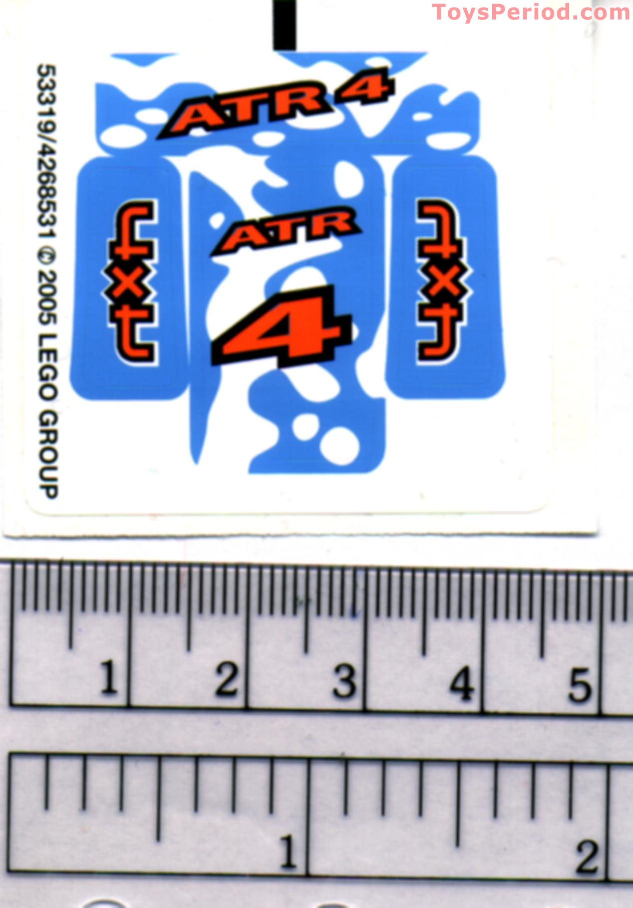 LEGO 8657 Atr 4 Instructions and Parts List