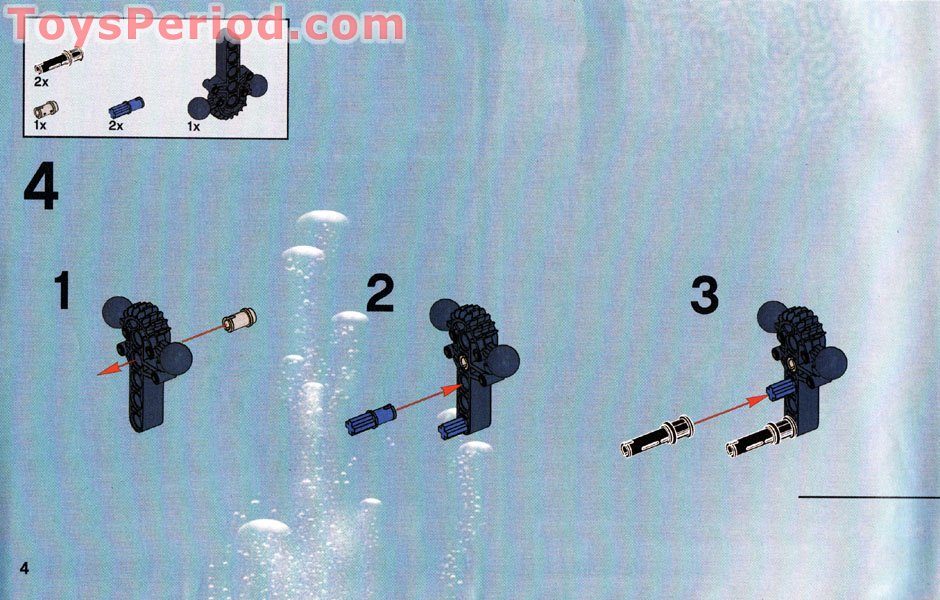 LEGO 8914 Toa Mahri Hahli Instructions and Parts List