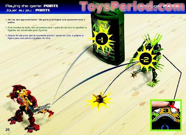 LEGO 8984 Stronius Instructions and Parts List