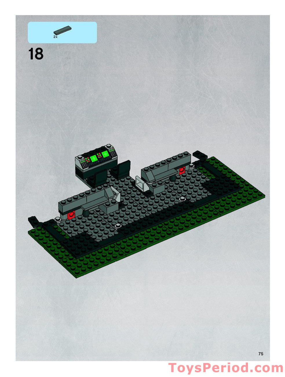 LEGO 8038 The Battle of Endor Instructions and Parts List