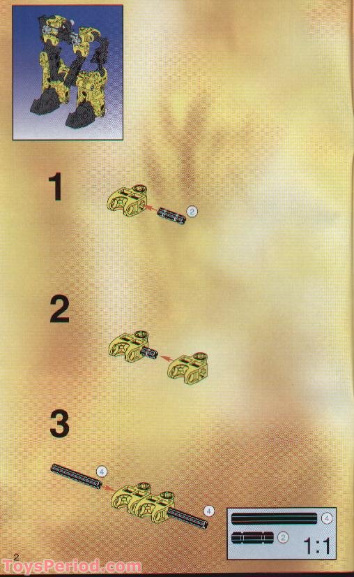 LEGO 8523 Blaster Slizer Instructions and Parts List