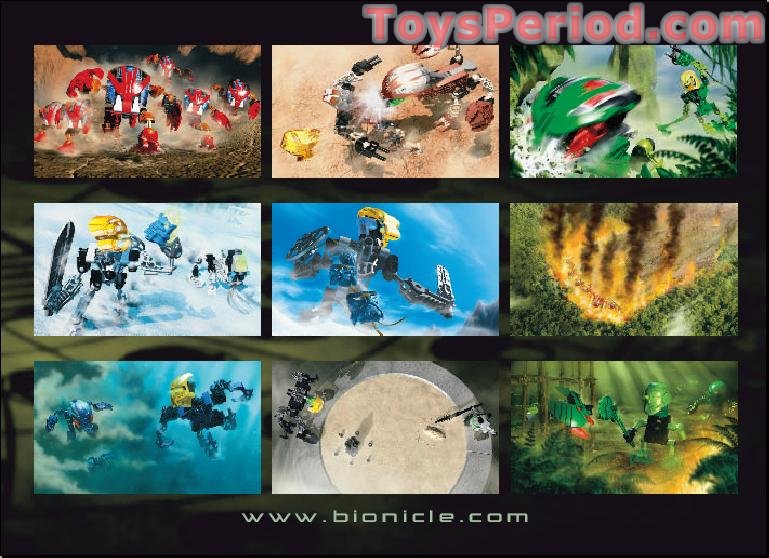 LEGO 8563 Tahnok Instructions and Parts List